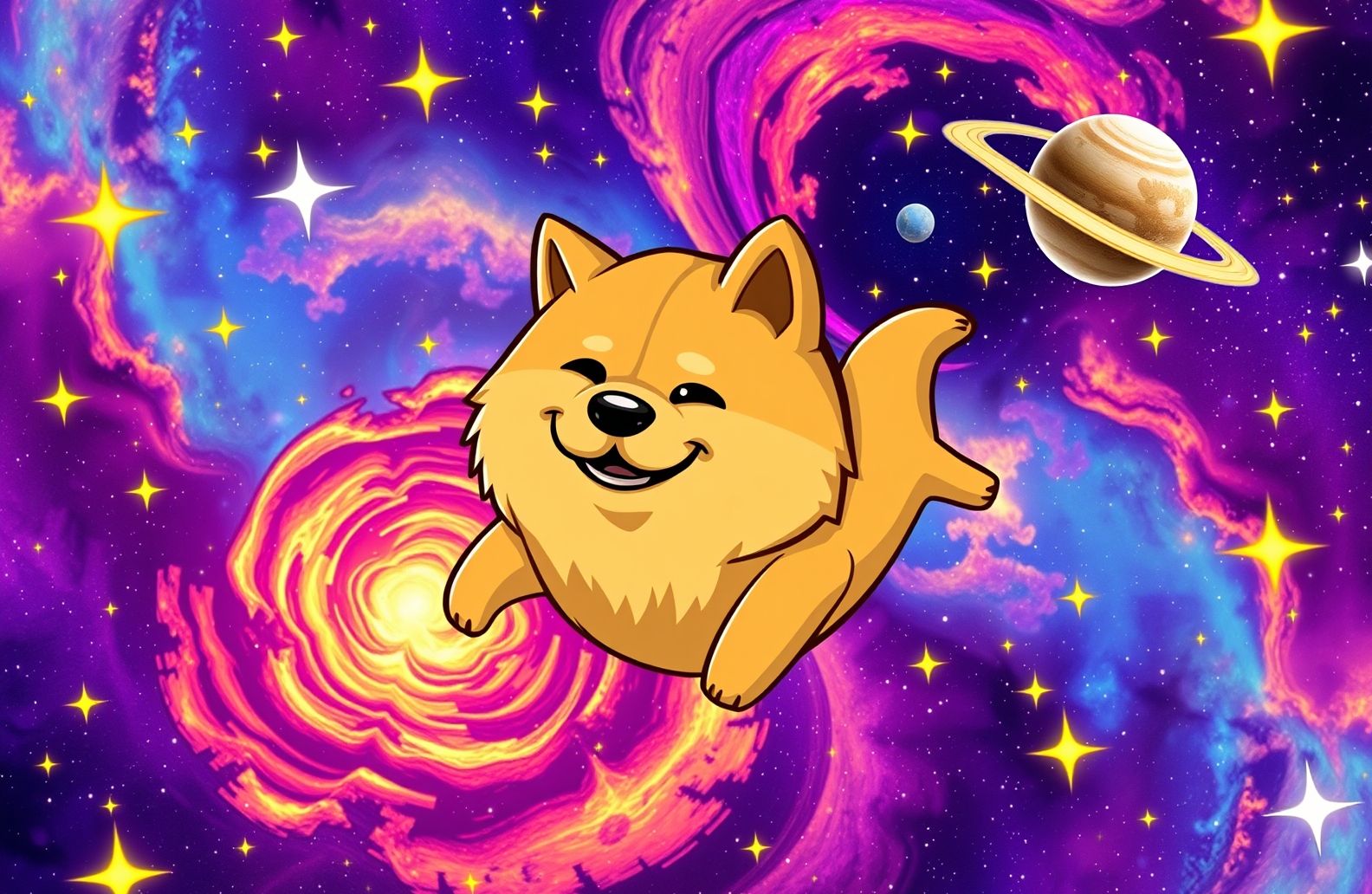 Doge Space Wallpaper Wallpapersafari