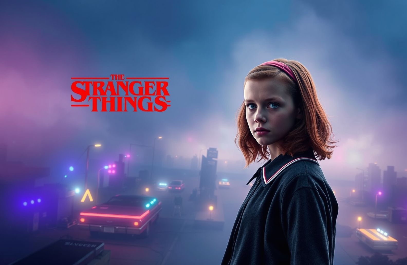 🔥 Free Download Millie Bobby Brown As Eleven In Stranger Things Logo ...