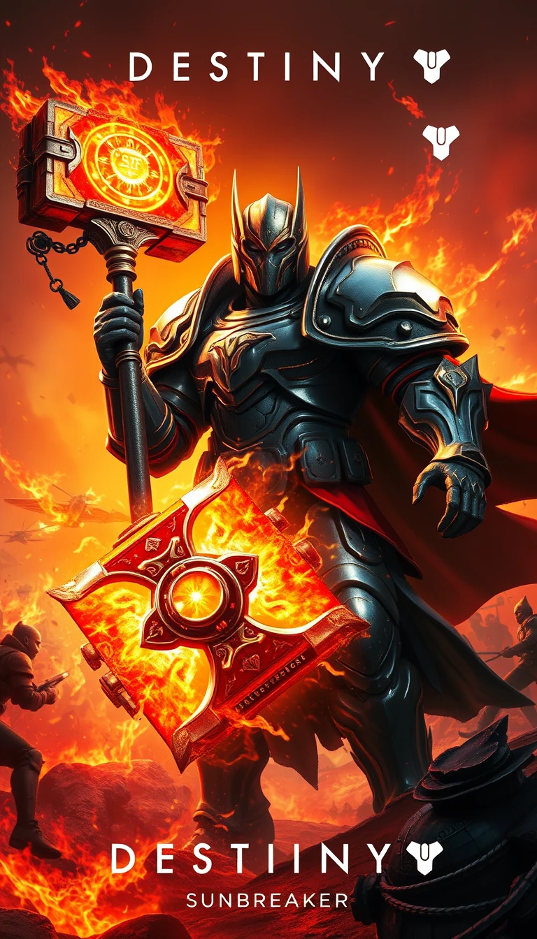 🔥 Free Download Destiny Sunbreaker Wallpaper by @robertcampbell ...