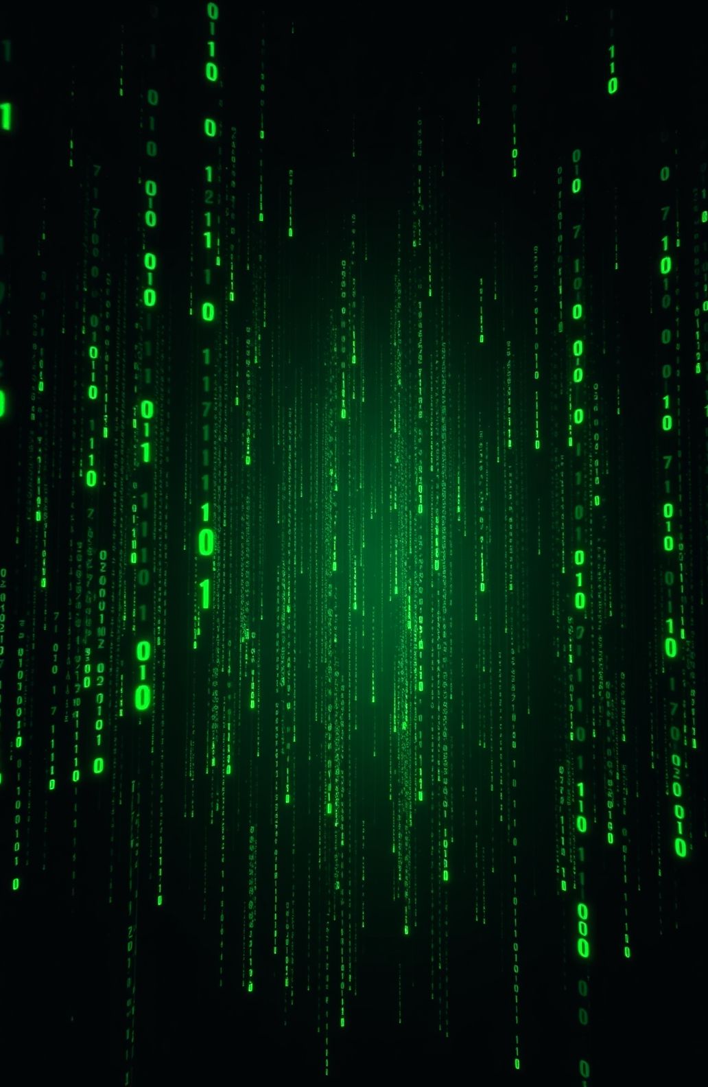 🔥 Free Download Matrix Binary Code Falling Wallpaper by @carlosruiz ...