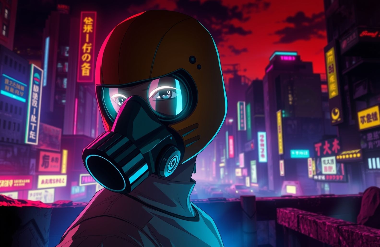 🔥 [50+] Anime Gas Mask Wallpapers | WallpaperSafari