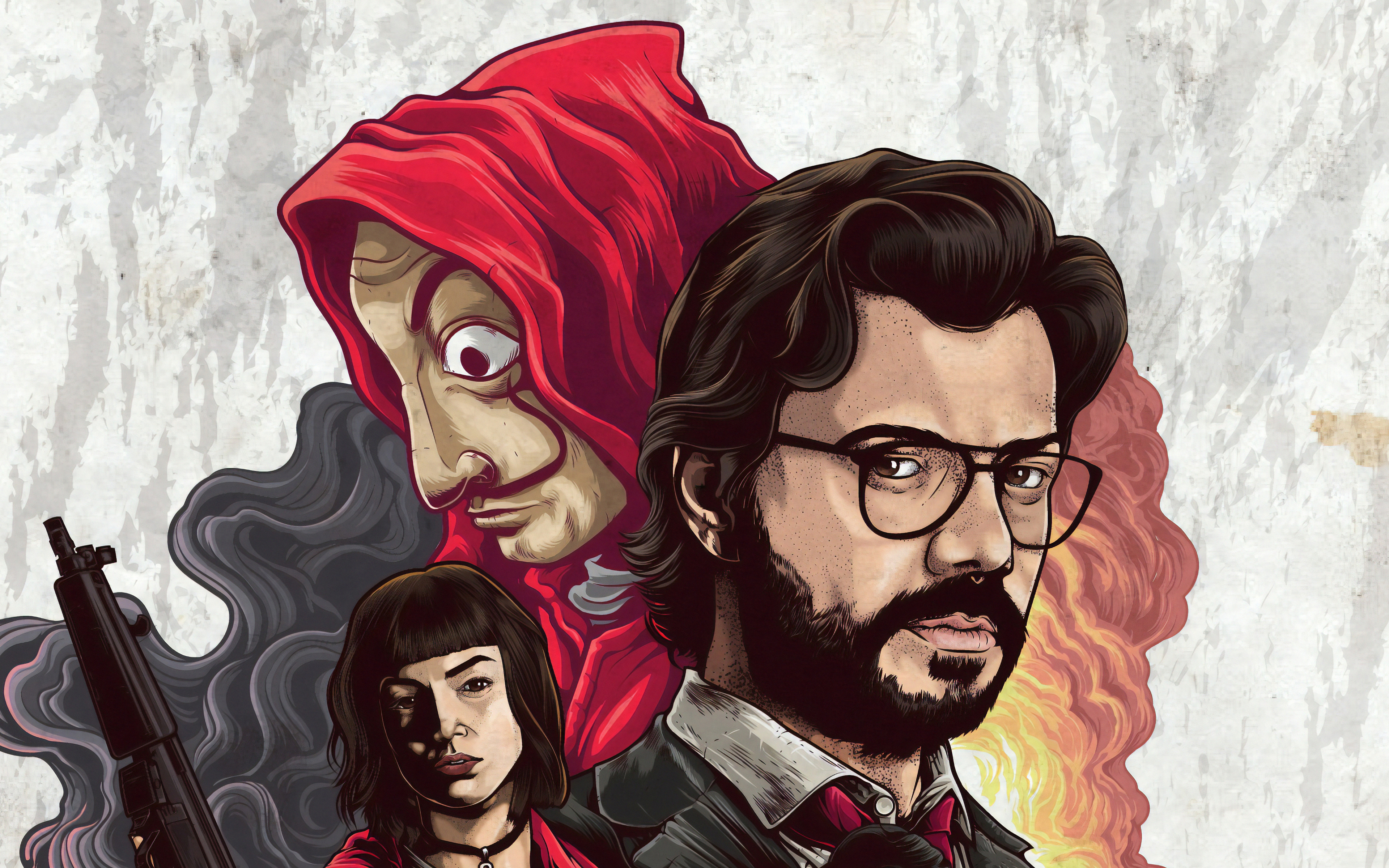 🔥 [50+] Professor Money Heist 4k Wallpapers | WallpaperSafari