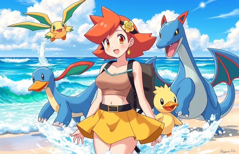 🔥 Free Download Pokemon Misty Wallpaper by @brittneyw | WallpaperSafari