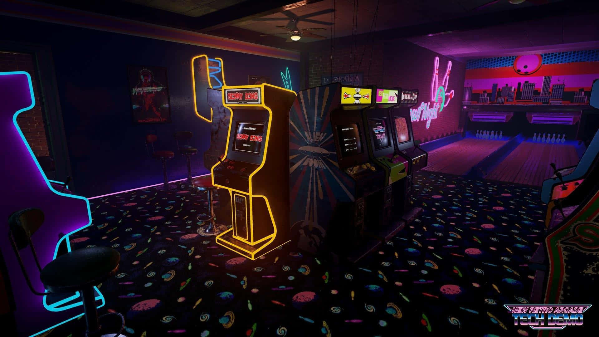 🔥 [50+] Arcade Aesthetic Wallpapers | WallpaperSafari