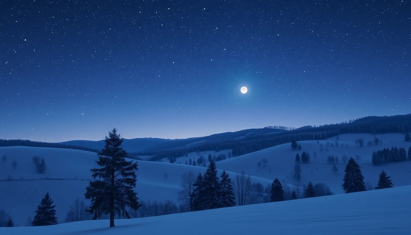 🔥 [50+] Night Snow Wallpapers Backgrounds | WallpaperSafari