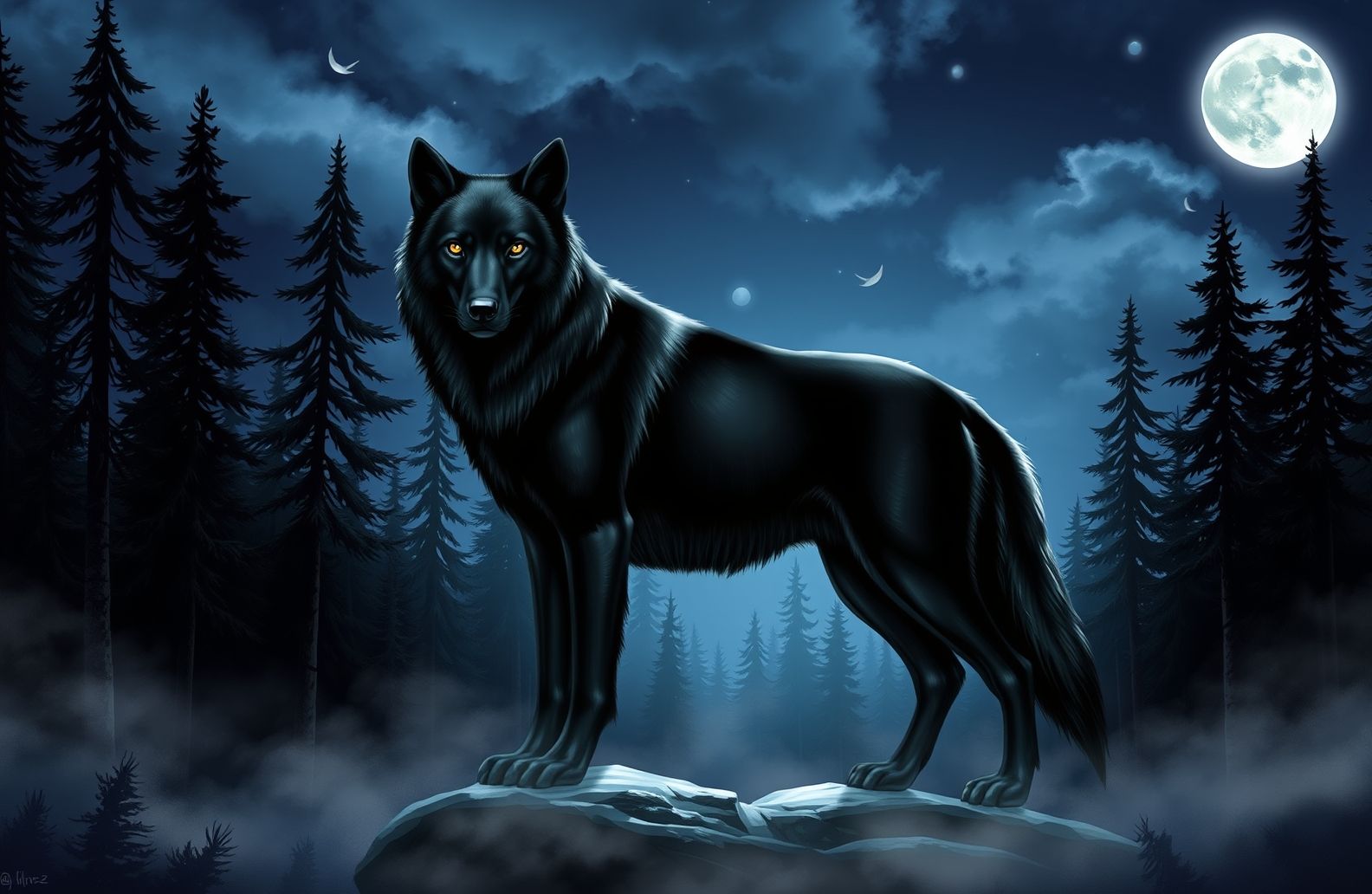 🔥 Free Download Cool Black Wolf Wallpaper by @stephenk48 | WallpaperSafari