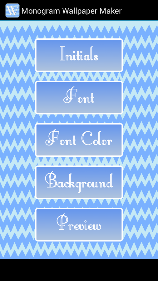 Free Monogram Wallpaper Maker