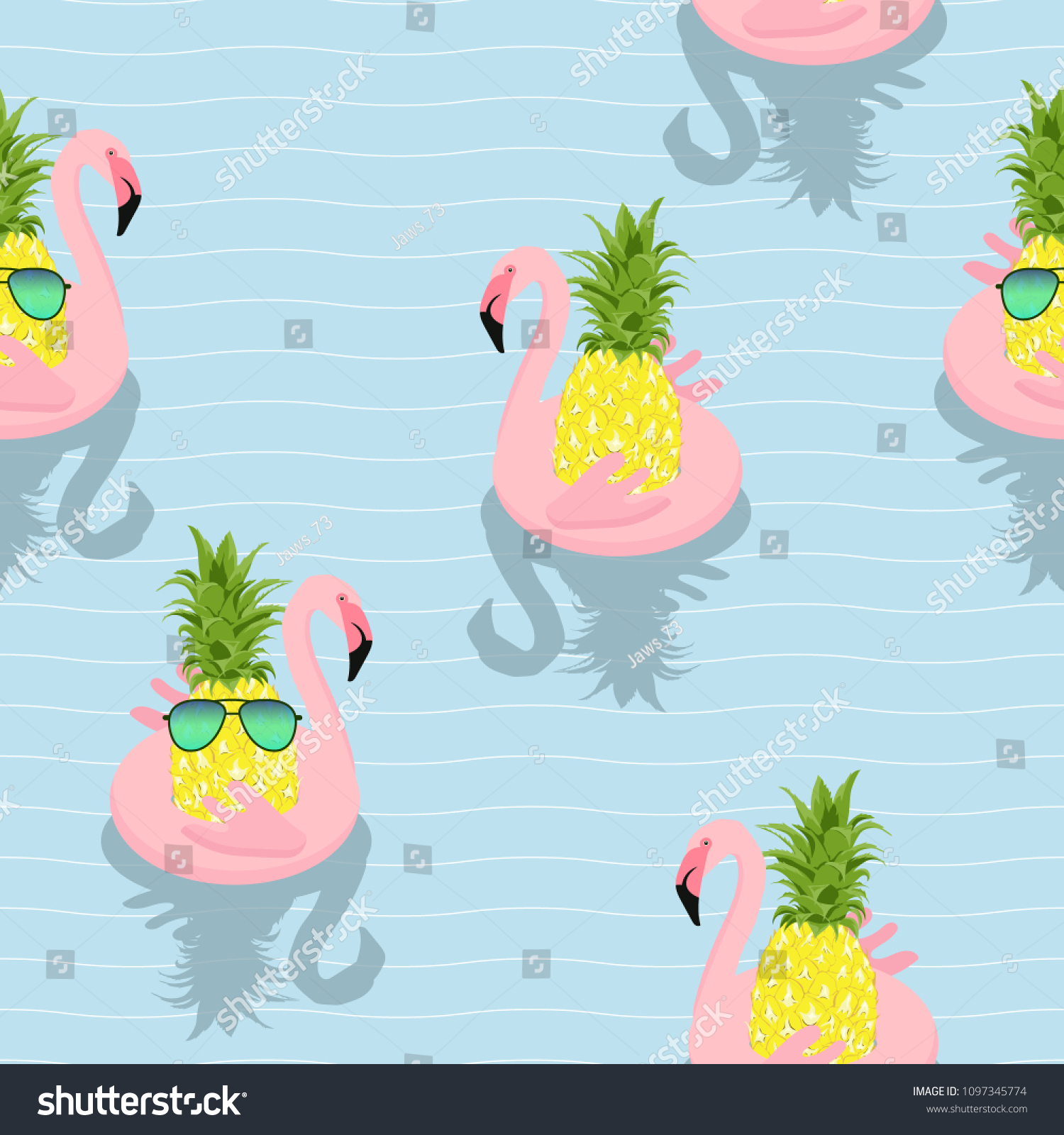 [27+] Flamingo and Pineapple Wallpapers | WallpaperSafari