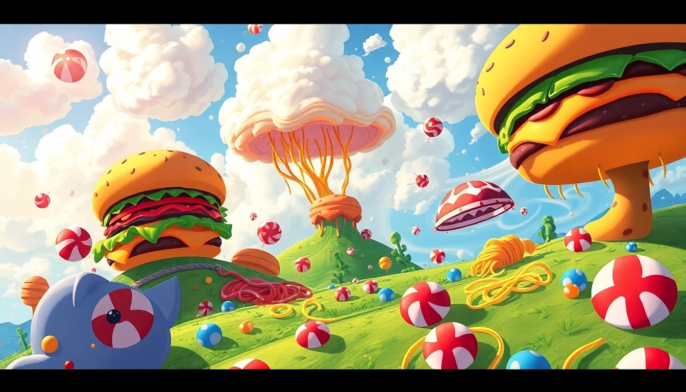 🔥 Free Download Cloudy With A Chance Of Meatballs Wallpaper by ...