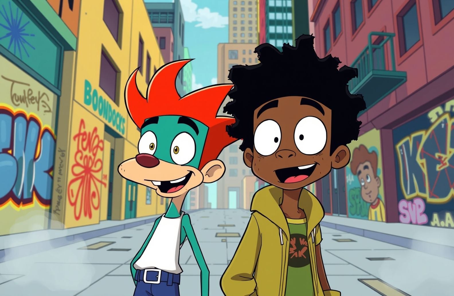 🔥 Free Download Boondocks Wallpaper Huey And Riley by @sortega71 ...