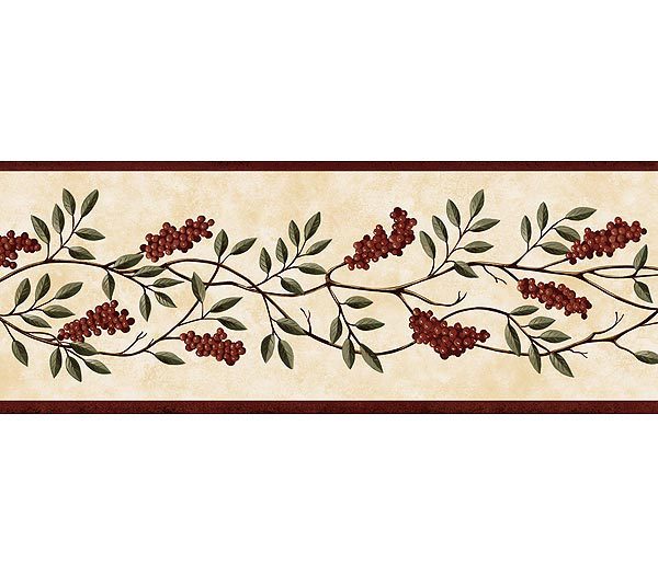 Burgundy Border Background