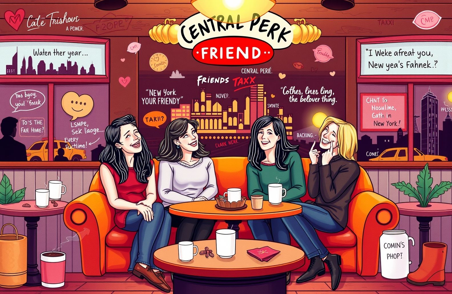 🔥 Free Download Friends Tv Show Wallpaper by @andrewvelez | WallpaperSafari
