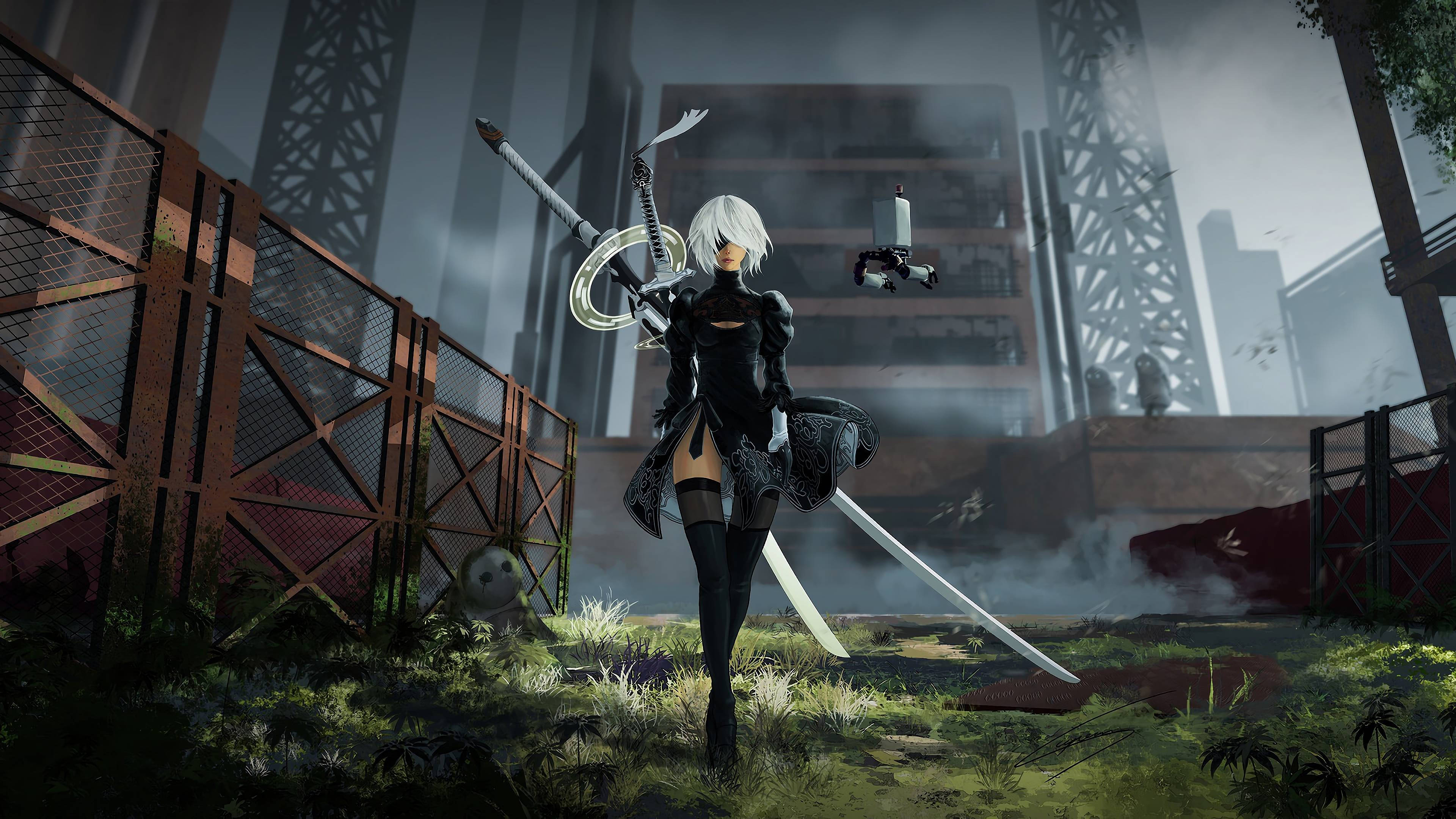 🔥 Free Download Nier Automata Wallpaper by @mpayne53 | WallpaperSafari