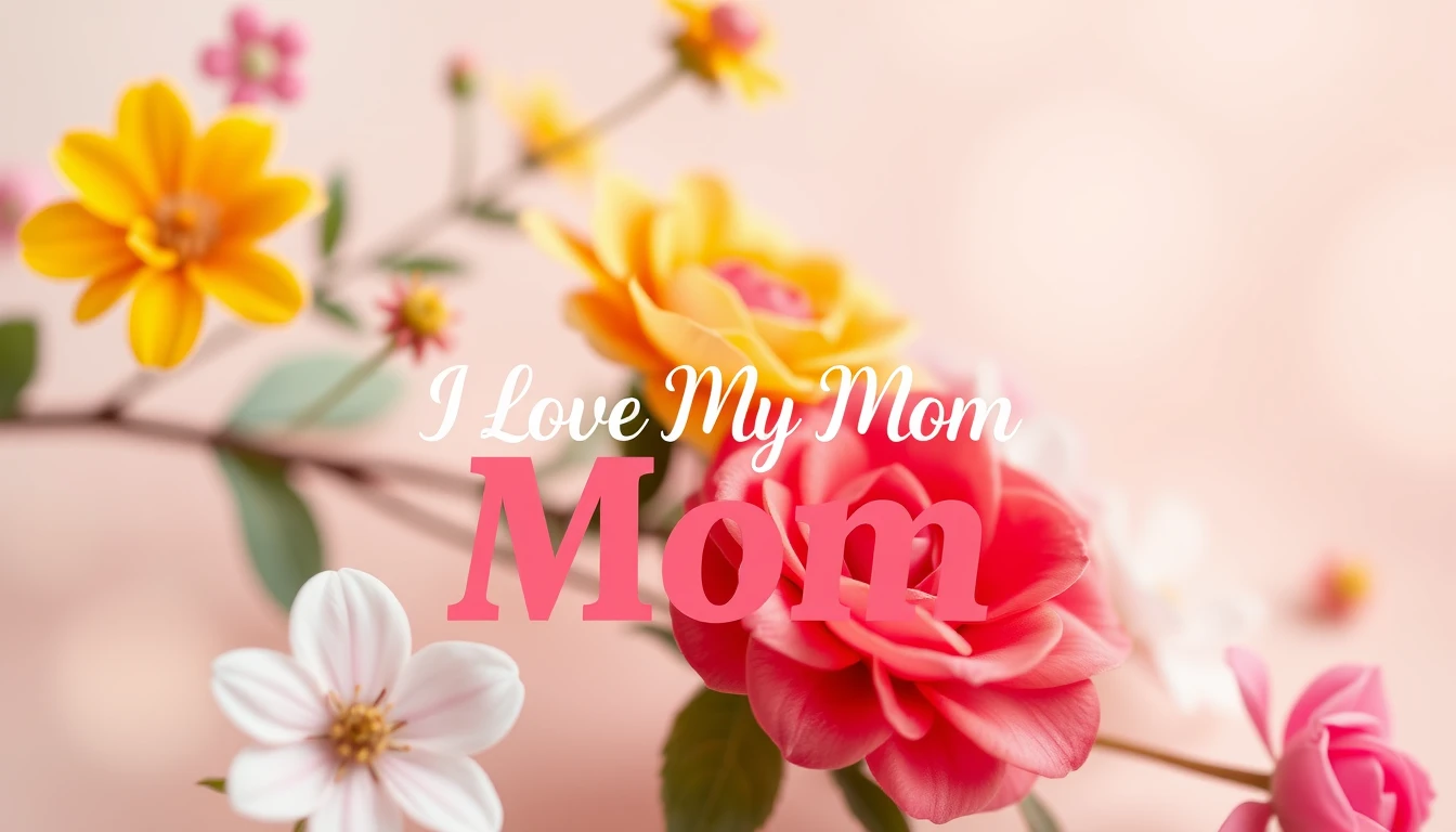 🔥 Free Download I Love My Mom Wallpaper by @cynthiac26 | WallpaperSafari