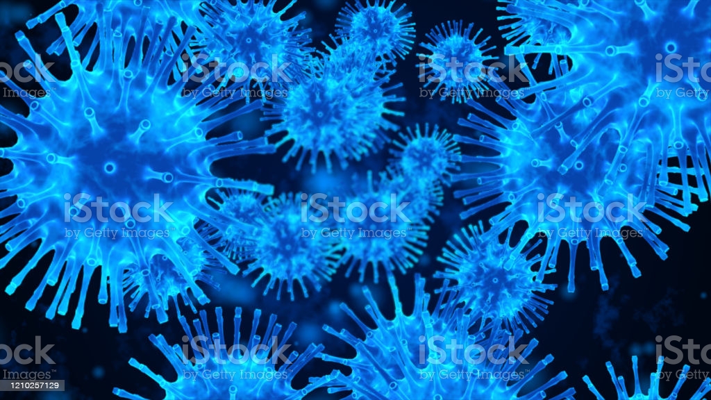 Free download Microscopic virus infection spreading background Download ...
