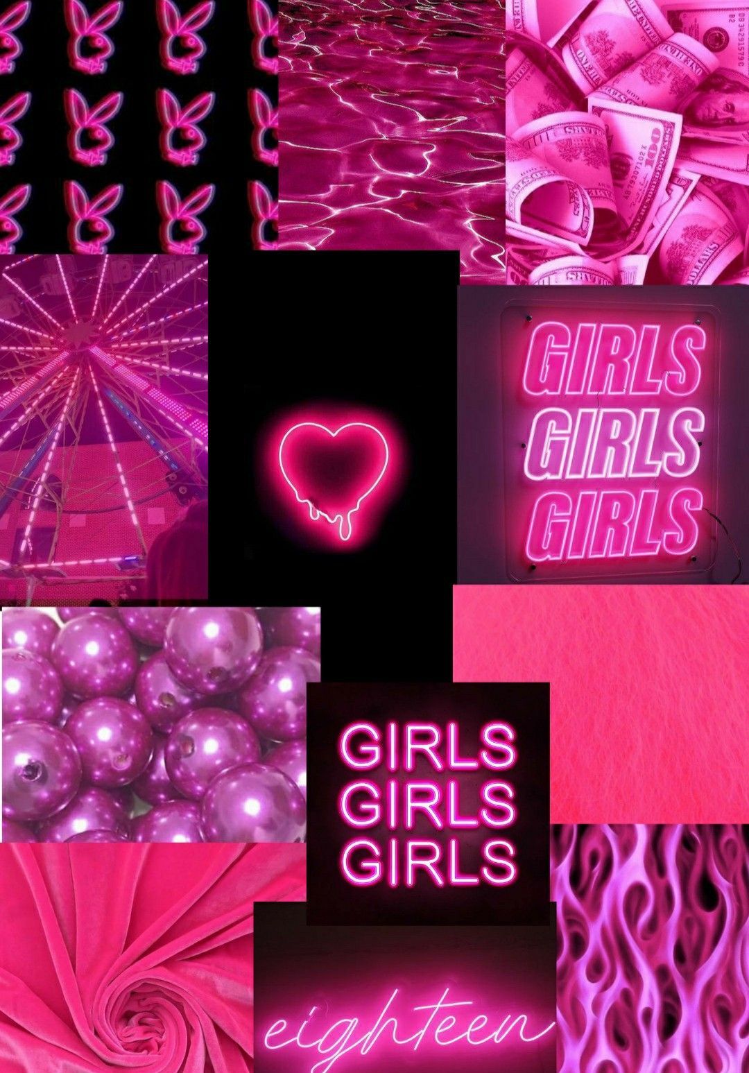🔥 [60+] Neon Pink Aesthetic Wallpapers | WallpaperSafari