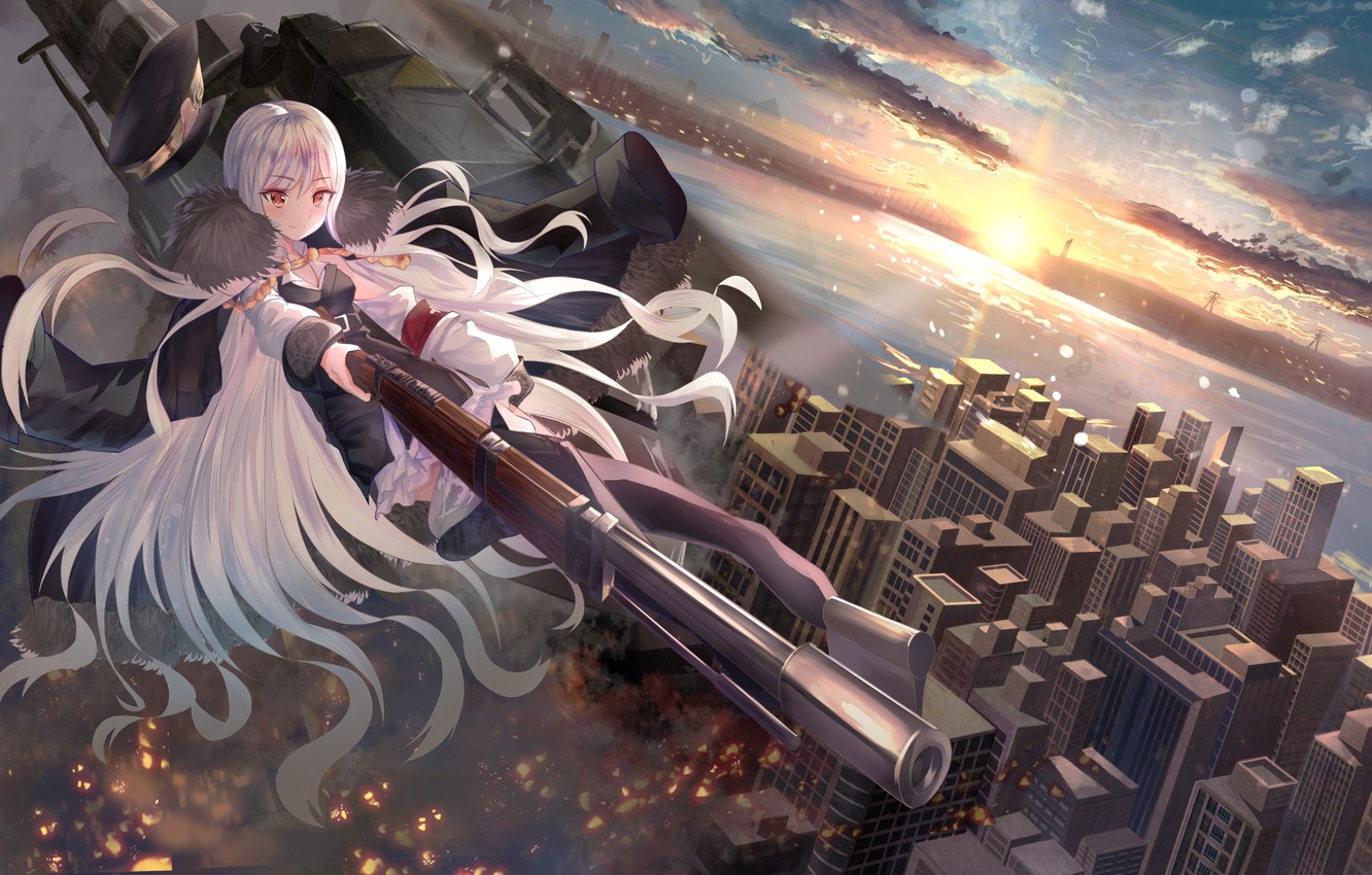 🔥 Free Download Wallpaper Girls Frontline kar98k smile2007h Image For ...