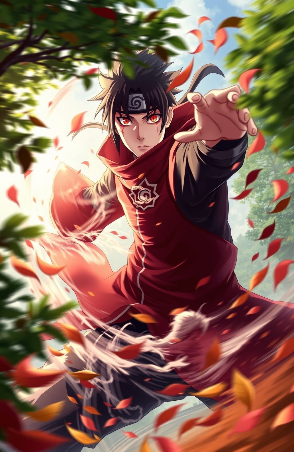 🔥 Free Download Shisui Uchiha Mangekyo Sharigan Crow 4k Wallpaper by ...