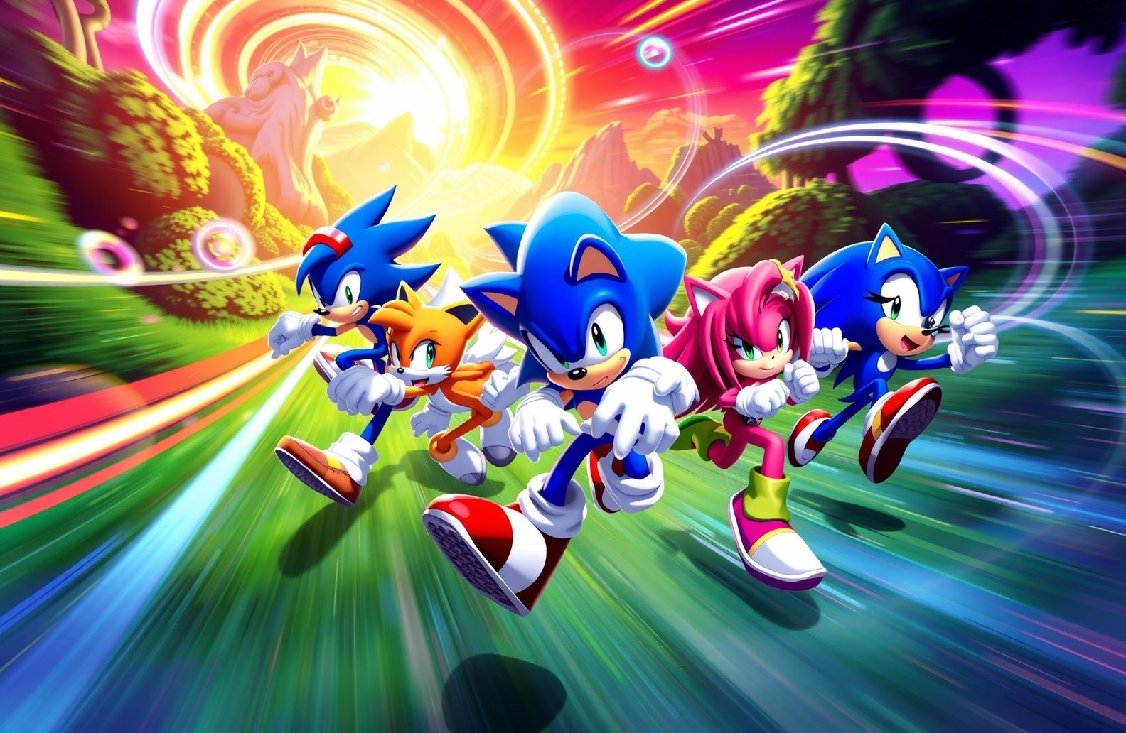 Sonic Characters Wallpaper