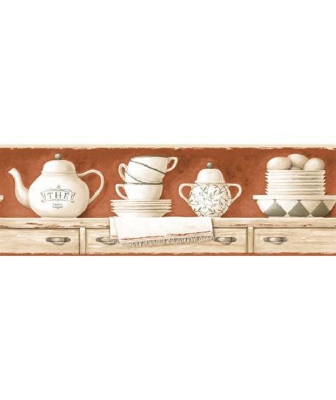 Free download Fat Chef Wallpaper Border BG1680BD cafe kitchen fat chef ...