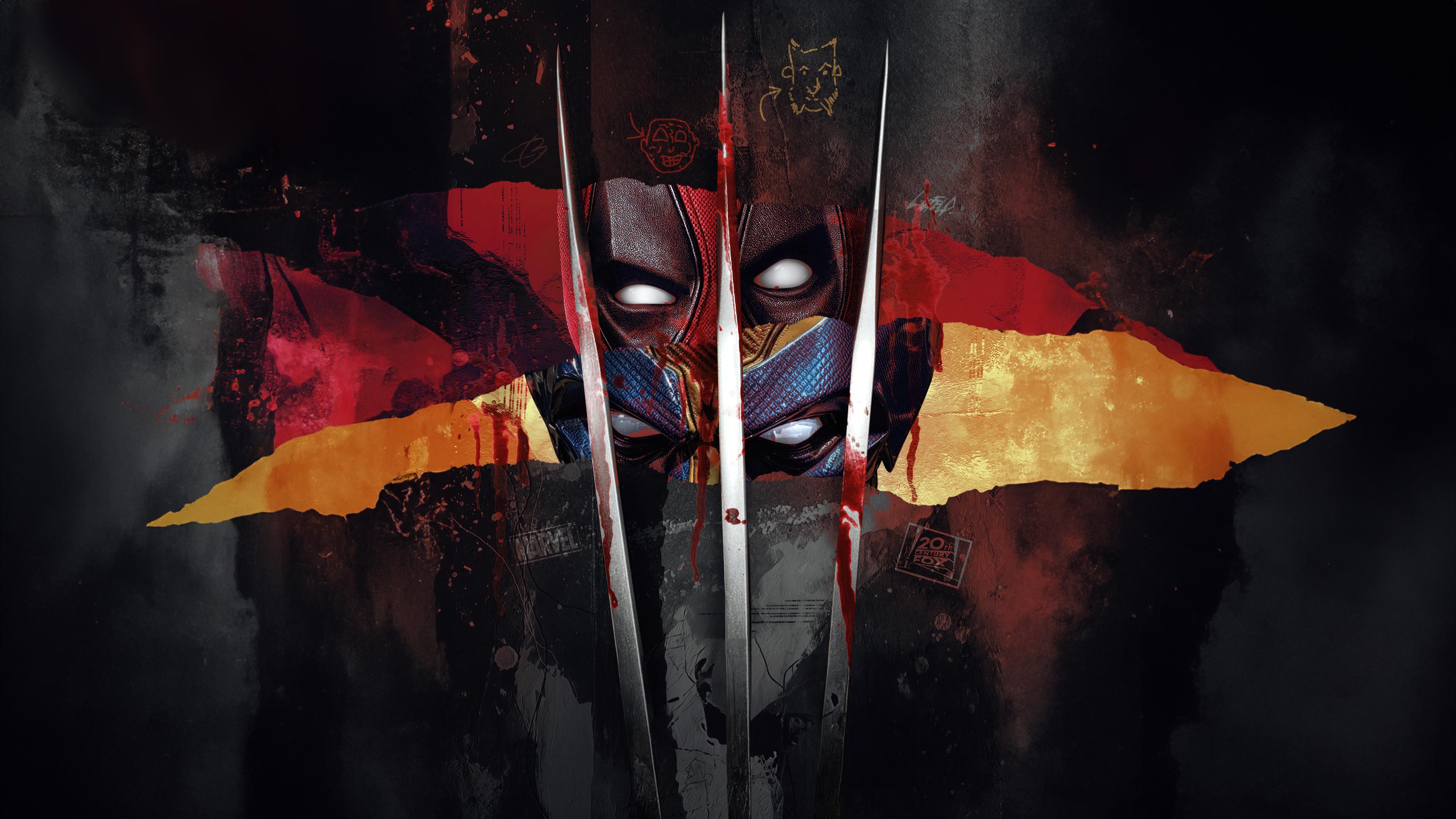 🔥 [50+] Deadpool and Wolverine Wallpapers | WallpaperSafari