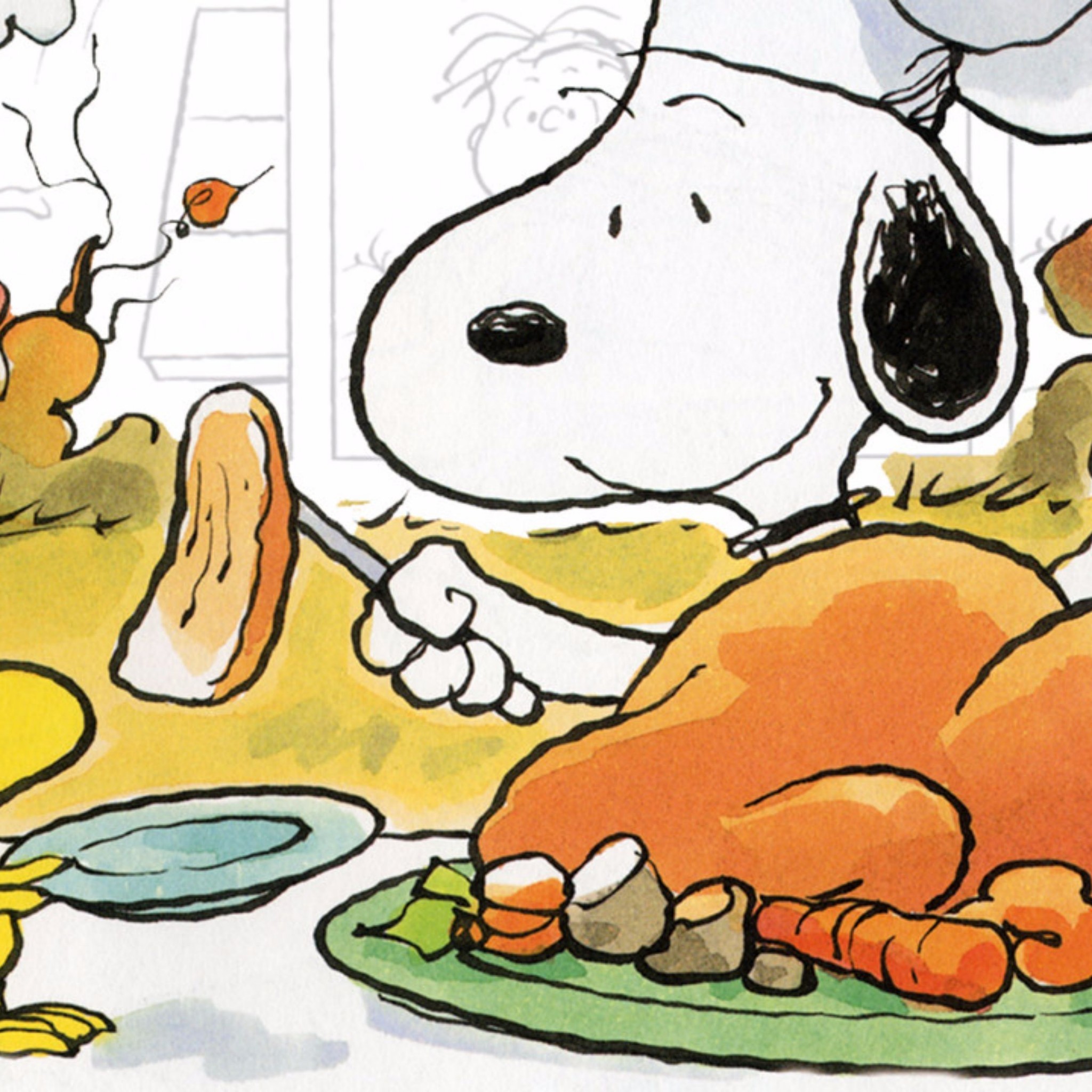 🔥 Free Download Snoopy Thanksgiving Wallpaper by @nicolearcher ...