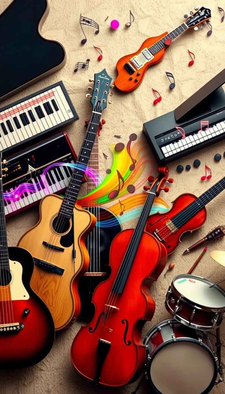 🔥 Free Download Music Instrument Wallpaper by @patriciam29 ...