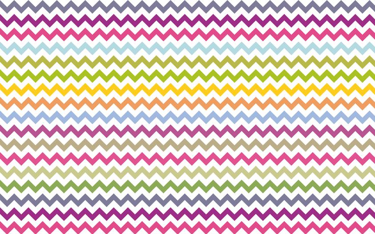 Rainbow Chevron Desktop Background