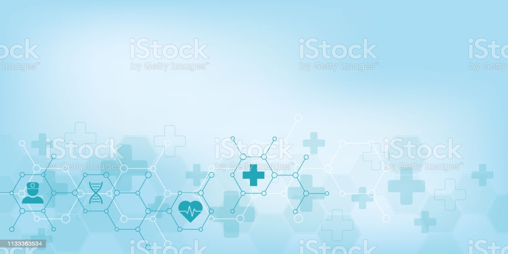 Free download Abstract Medical Background With Flat Icons And Symbols ...