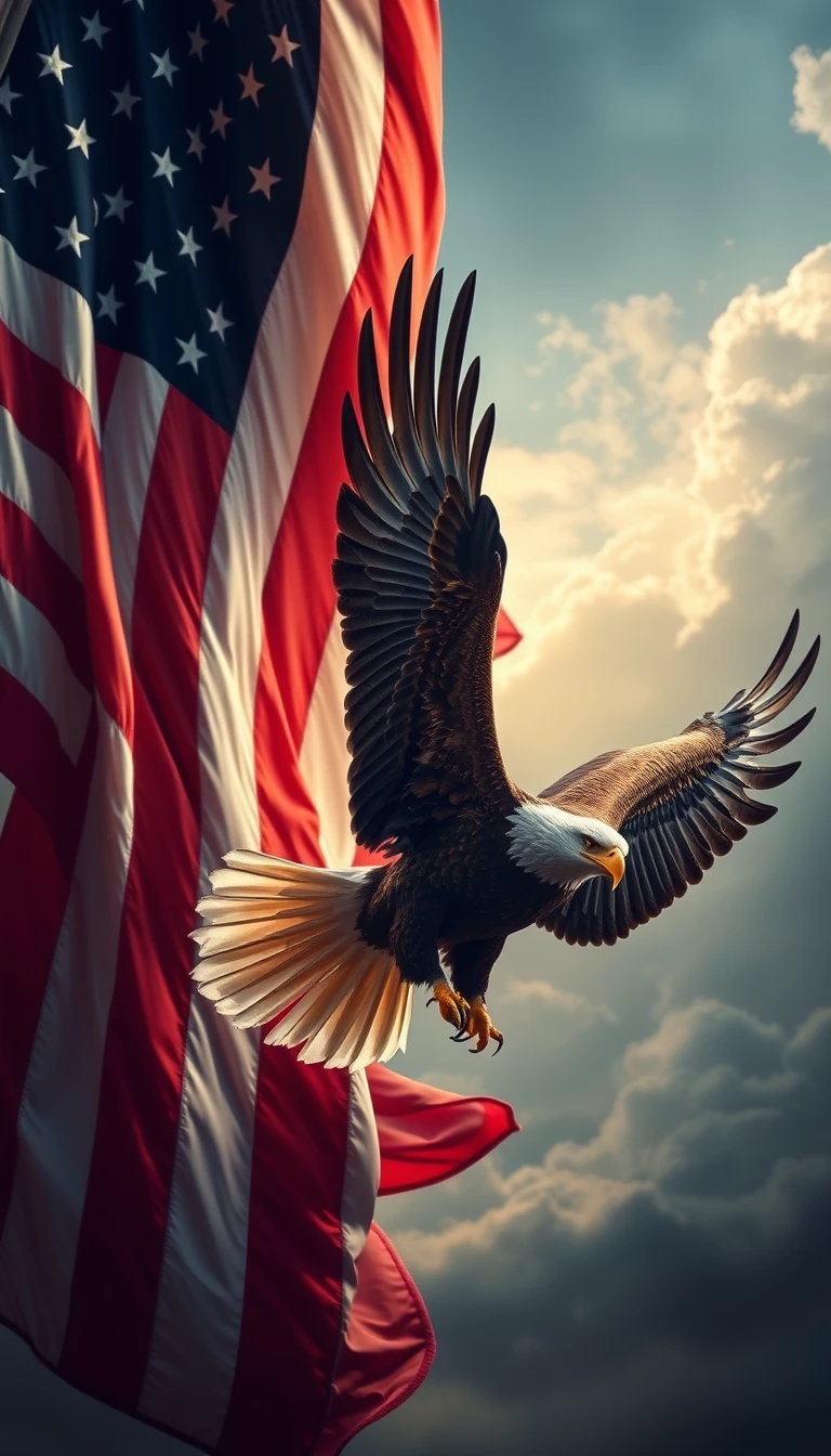 🔥 Free Download American Flag With Eagle Wallpaper by @jaredtate | WallpaperSafari