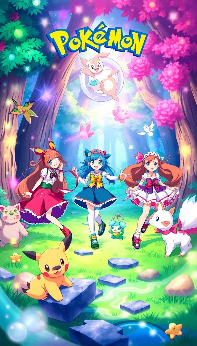 🔥 Free Download Pok Mon Girls Wallpaper by @davidp | WallpaperSafari