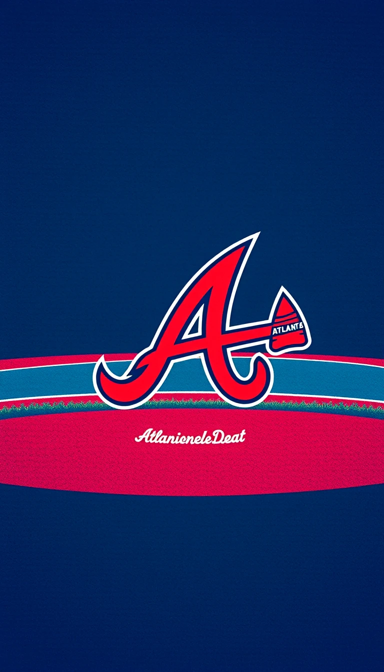 🔥 [60+] Atlanta Braves Logo Wallpapers | WallpaperSafari