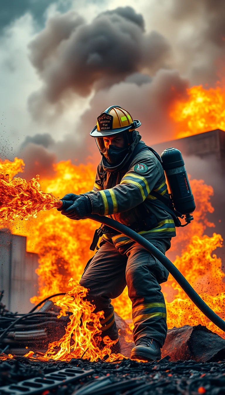 🔥 Free Download Firefighter Wallpaper For Computer Cave by ...