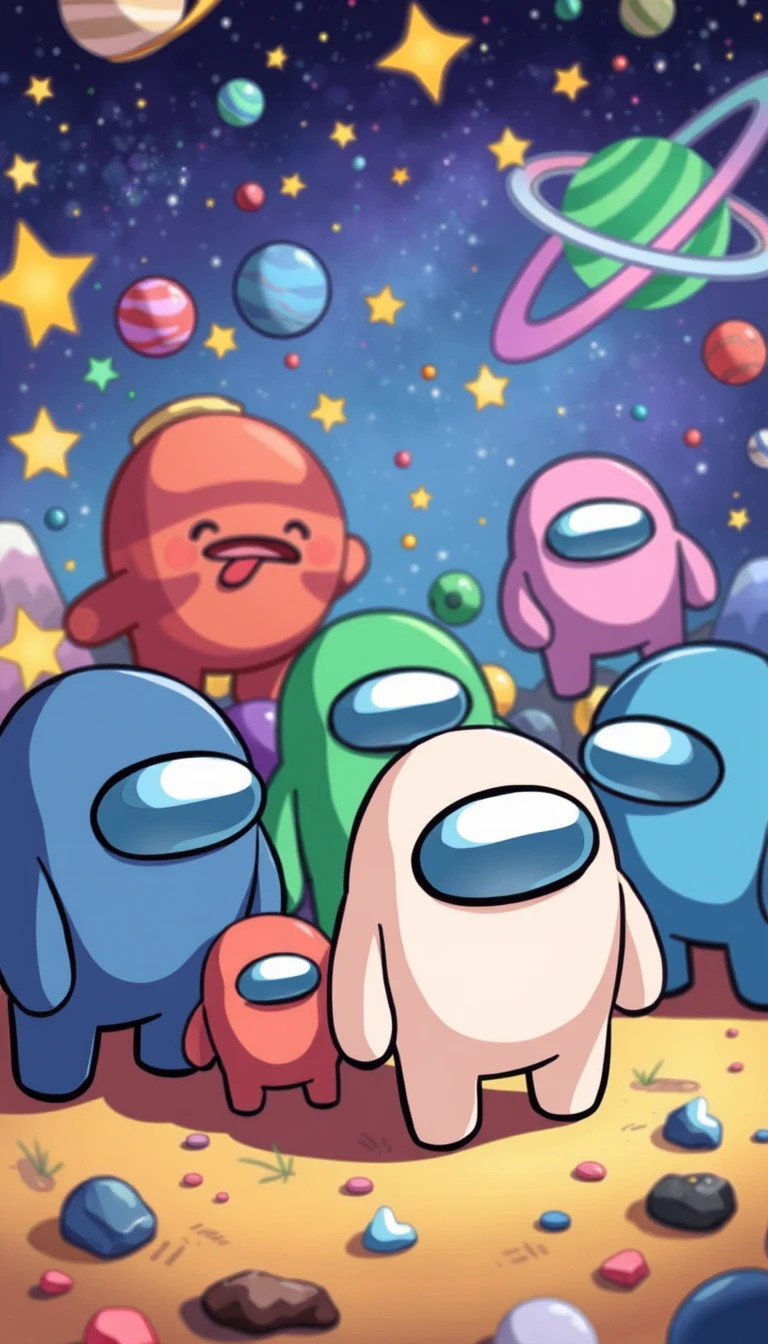 🔥 [50+] Cute Among Us Wallpapers | WallpaperSafari