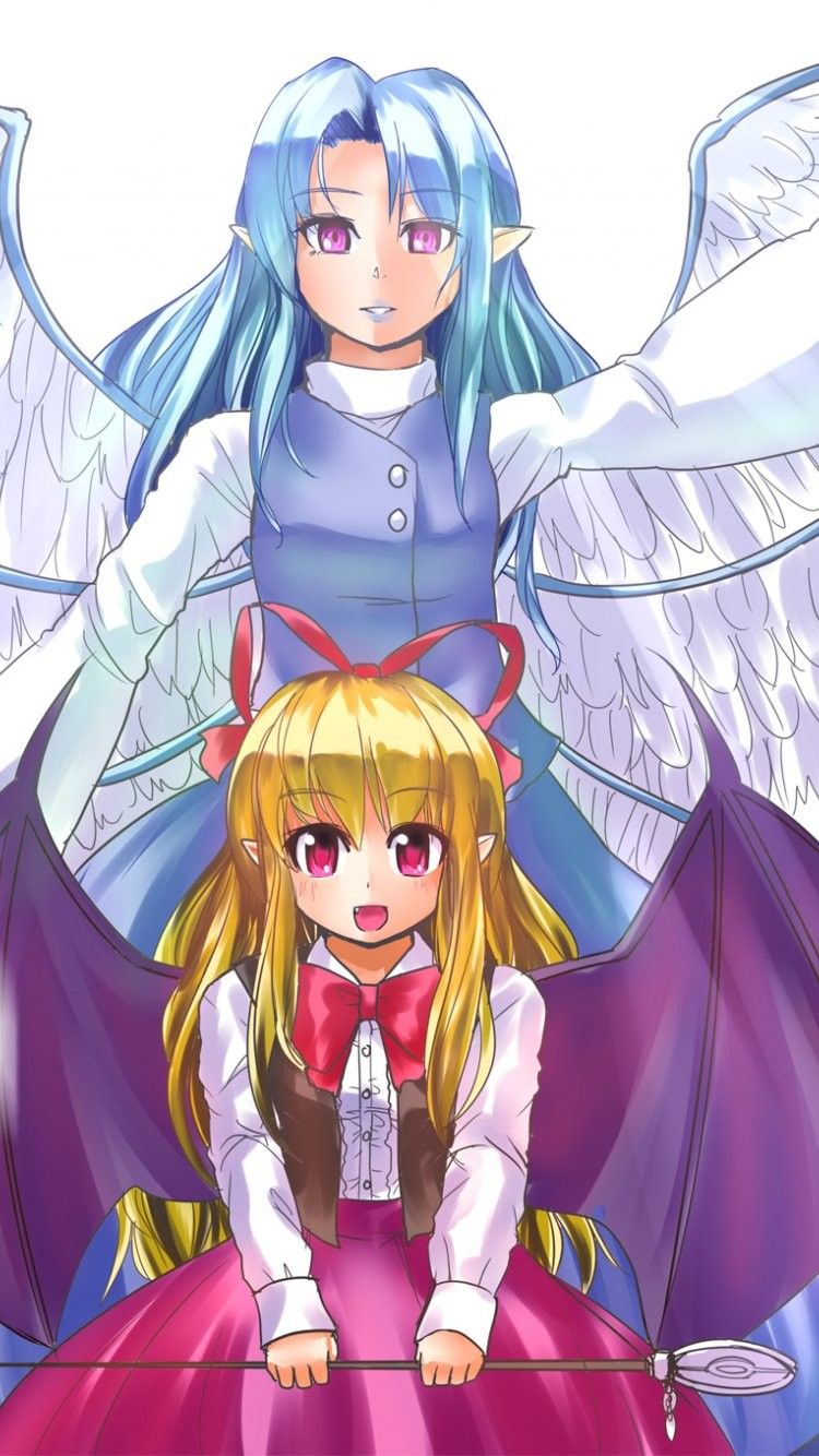 🔥 Free Download Touhou Elis Sariel Iphone Wallpaper Gundam Seed by ...