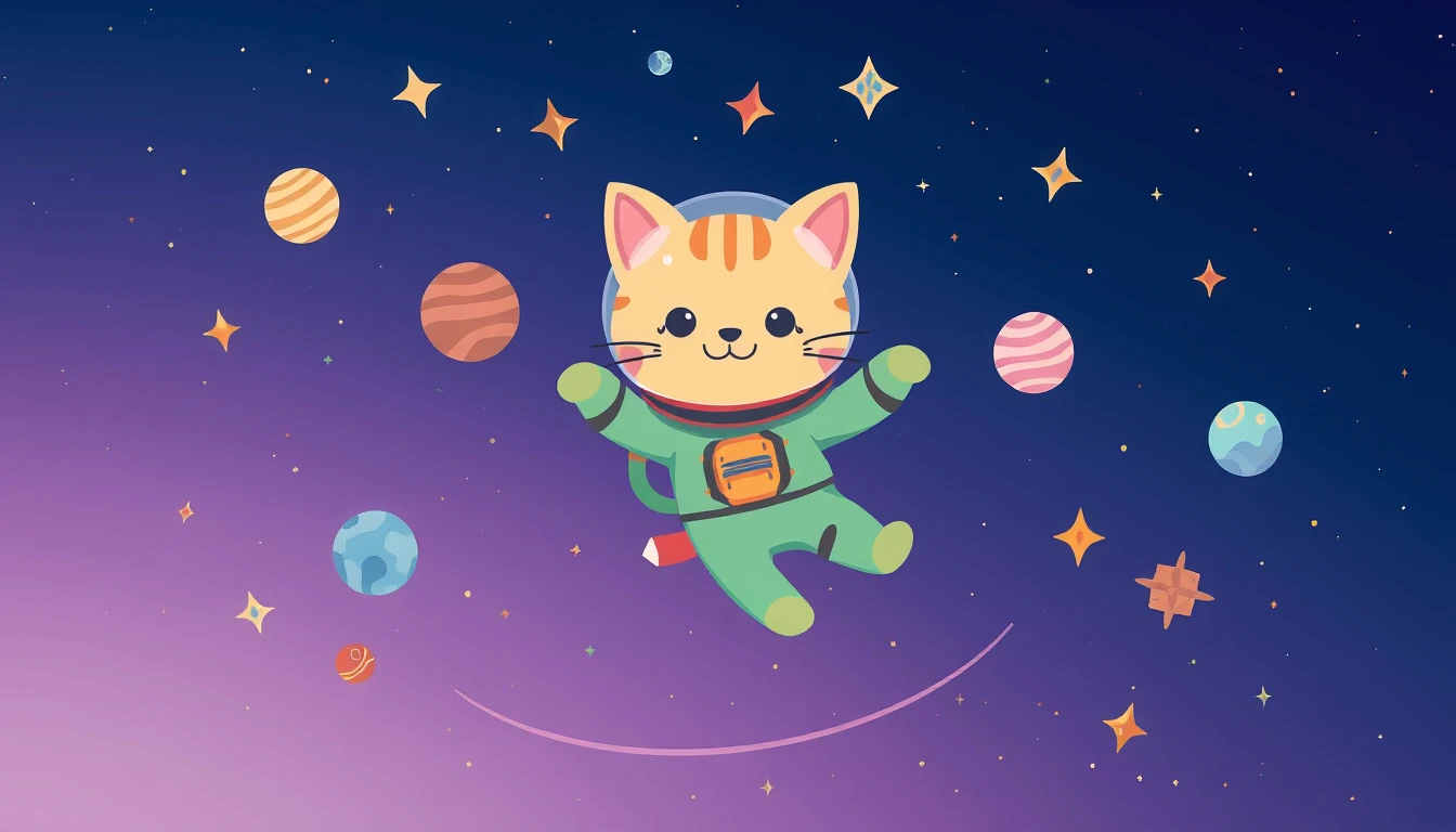 🔥 Free Download Space Cat Wallpaper by @robertm56 | WallpaperSafari