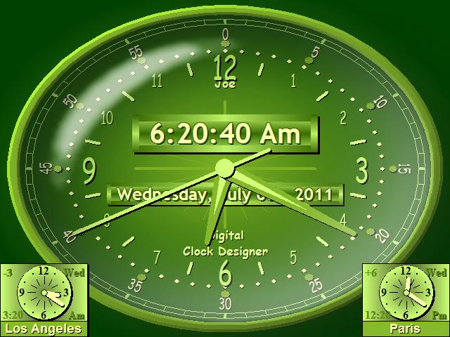Free Download Countdown Timer Digital Clock For Desktop Software World 