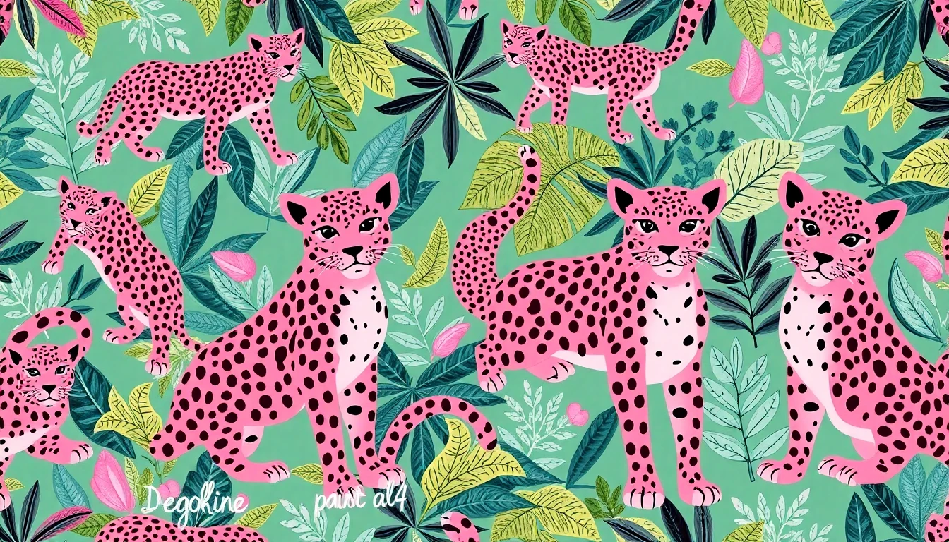 🔥 Free Download Pink Leopard Wallpaper by @kylew | WallpaperSafari