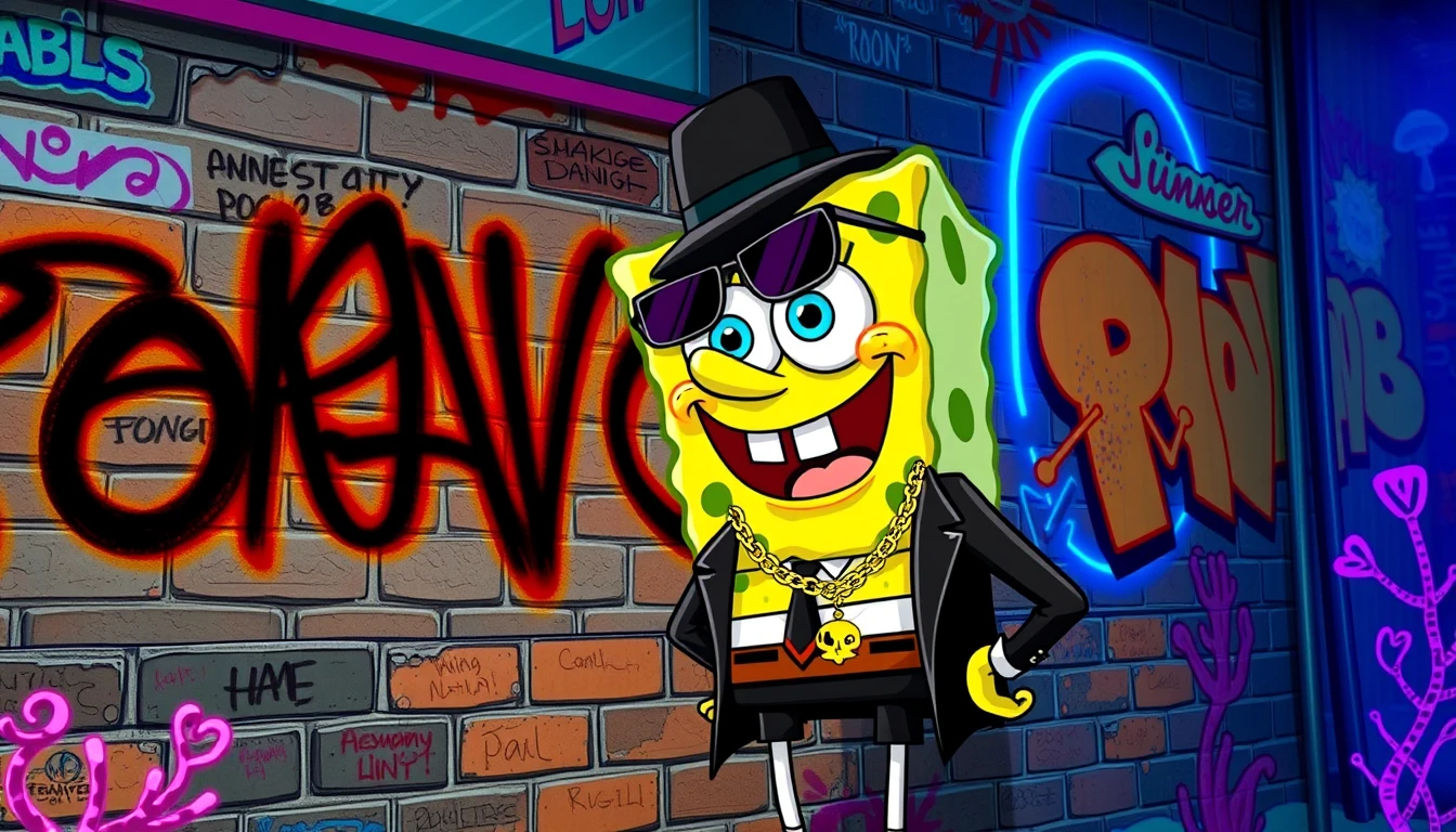 Gangster Spongebob Wallpapers Wallpapersafari Gangster Spongebob, HD