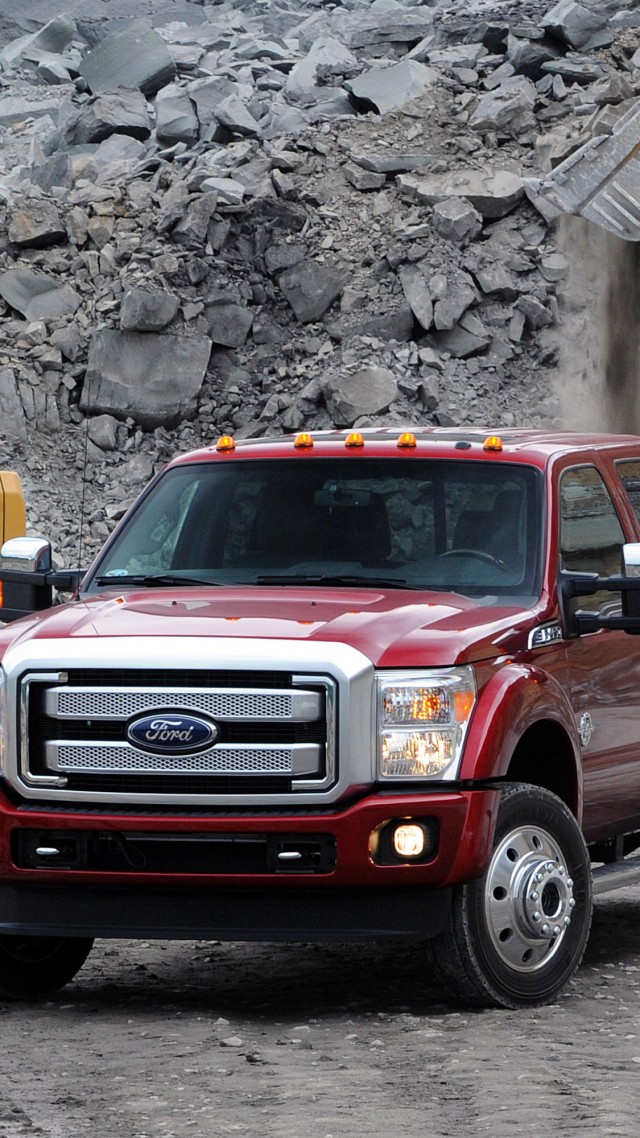 🔥 Free Download Wallpaper Ford f450 Super Duty Platinum Crew Cab Red ...