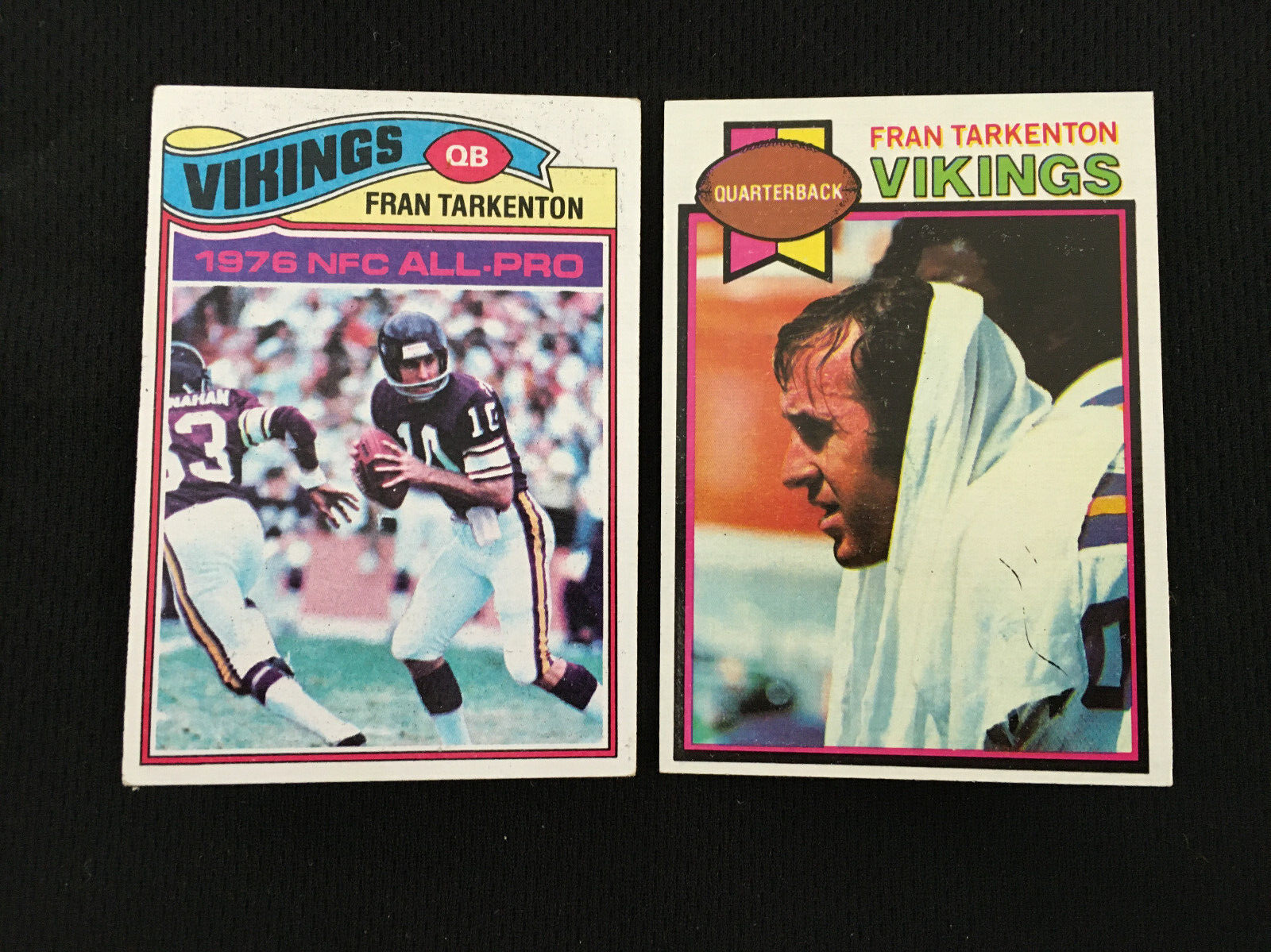 🔥 Free Download Topps Fran Tarkenton Minnesota Vikings Bvg by ...