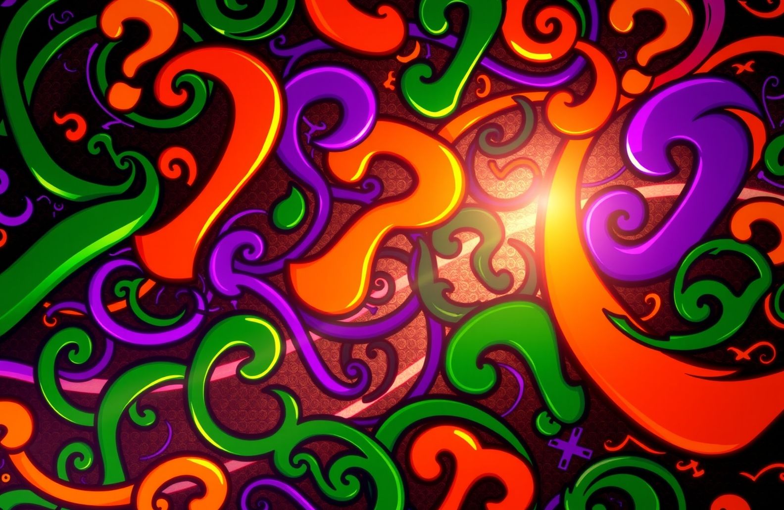 Riddler Question Mark Wallpaper