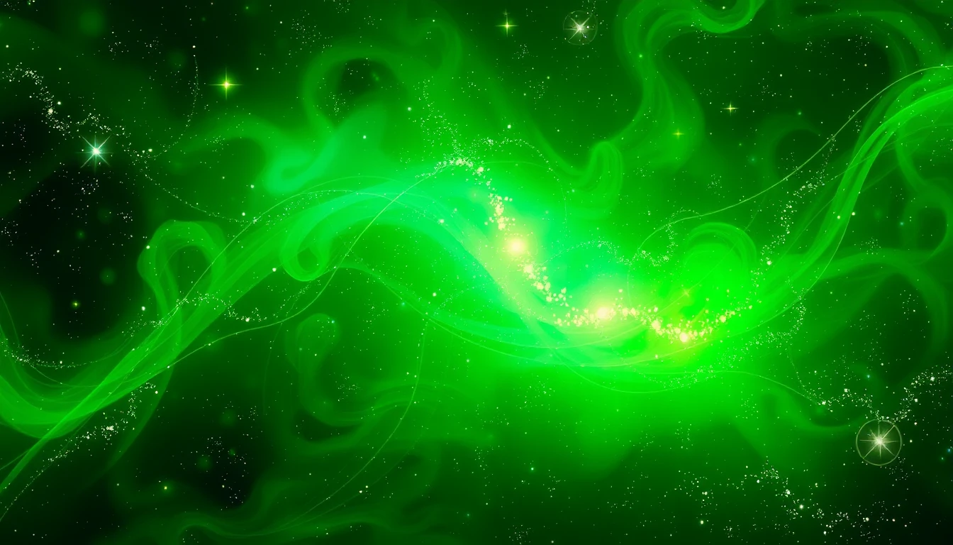 🔥 Free Download Green Galaxy Wallpaper by @genew | WallpaperSafari