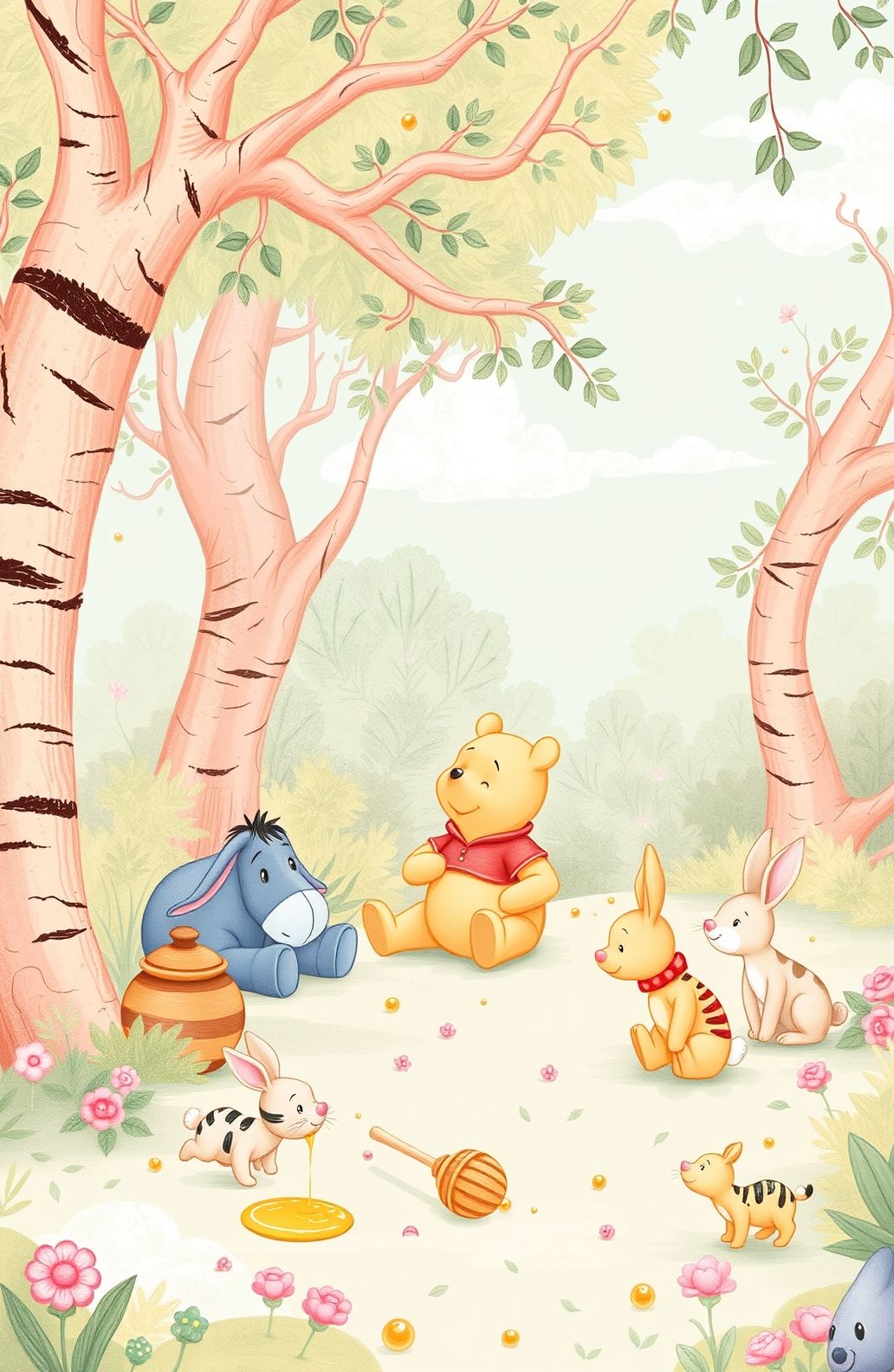🔥 Free Download Classic Winnie The Pooh Wallpaper by @davide25 ...