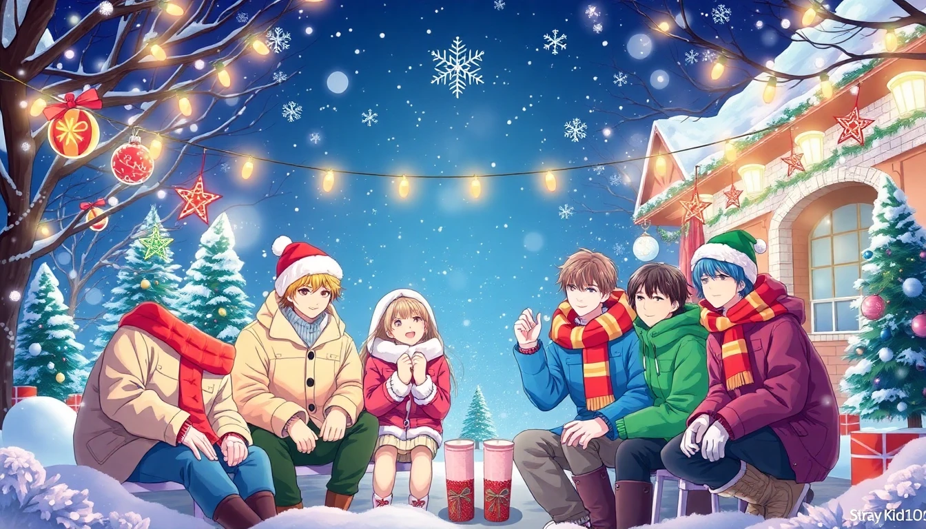 🔥 Free Download Stray Kids Christmas Wallpaper by @sellis | WallpaperSafari