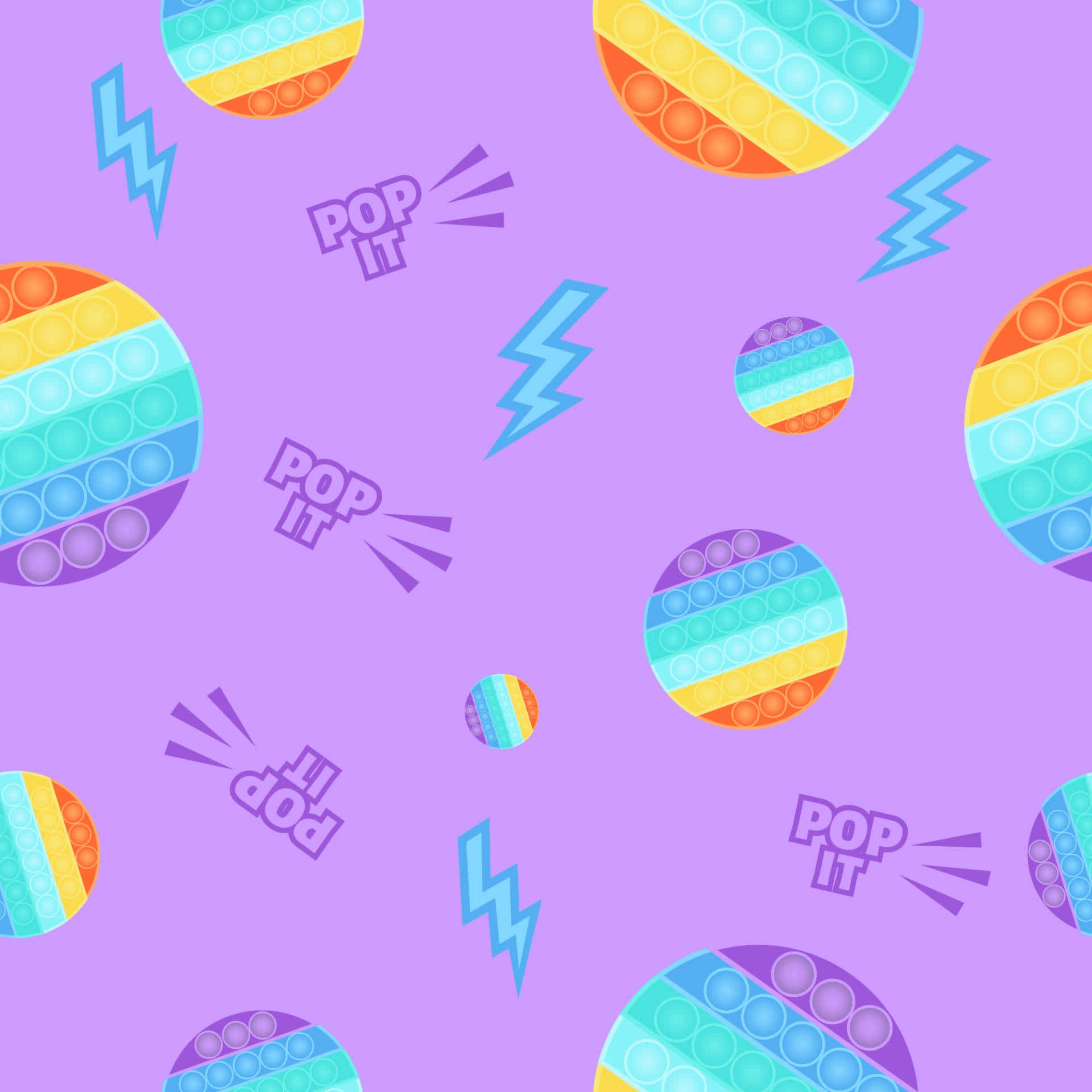 🔥 Free Download An Array Of Colorful Popit Fidget Toys Wallpaper by ...