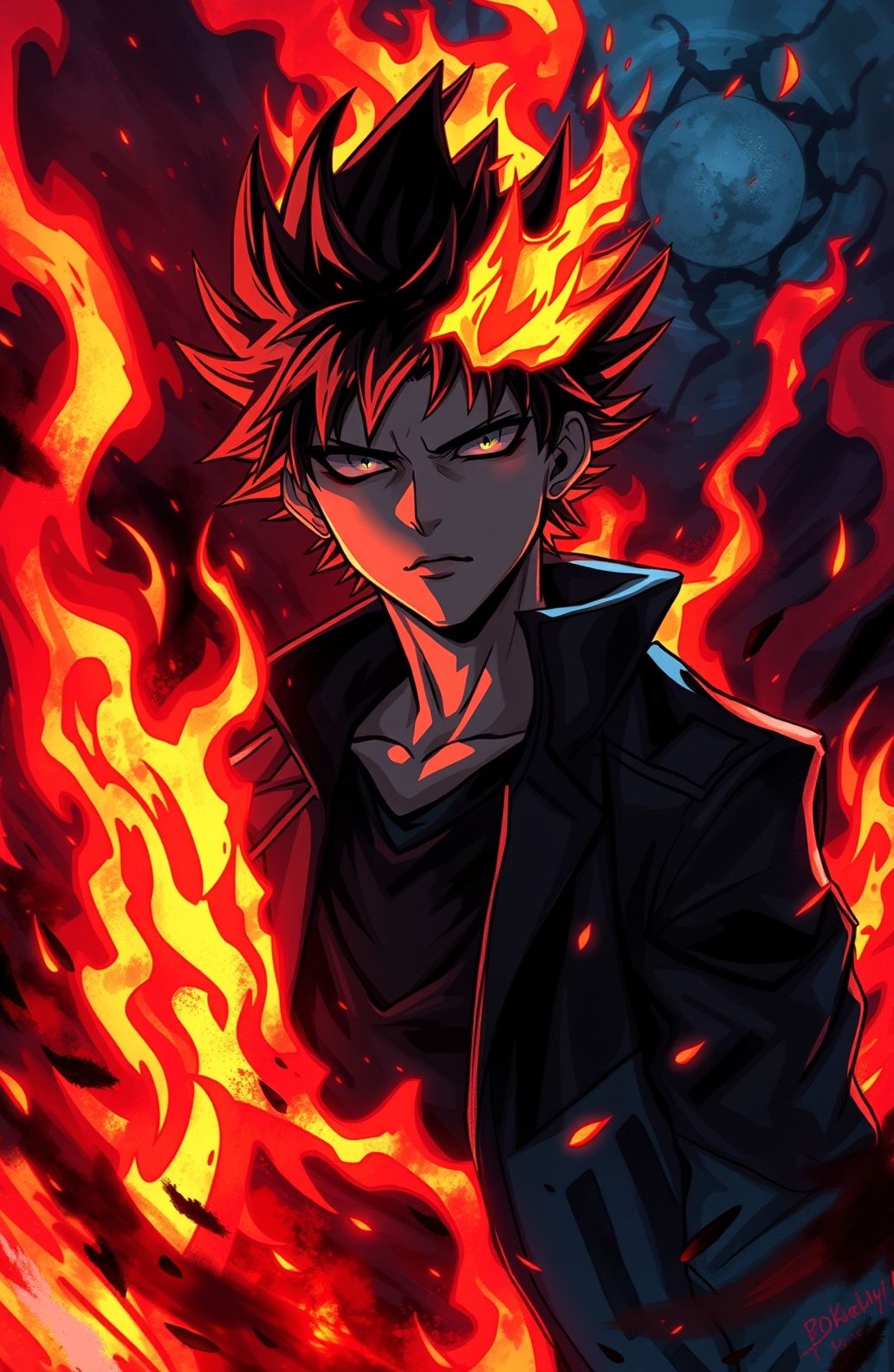 🔥 Free Download Dabi My Hero Academia Hd Wallpaper by @aknight49 ...