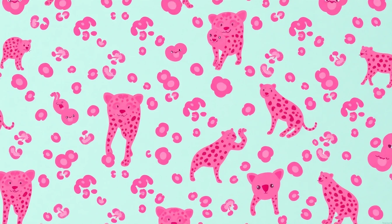 🔥 Free Download Pink Leopard Wallpaper by @andrewmolina | WallpaperSafari