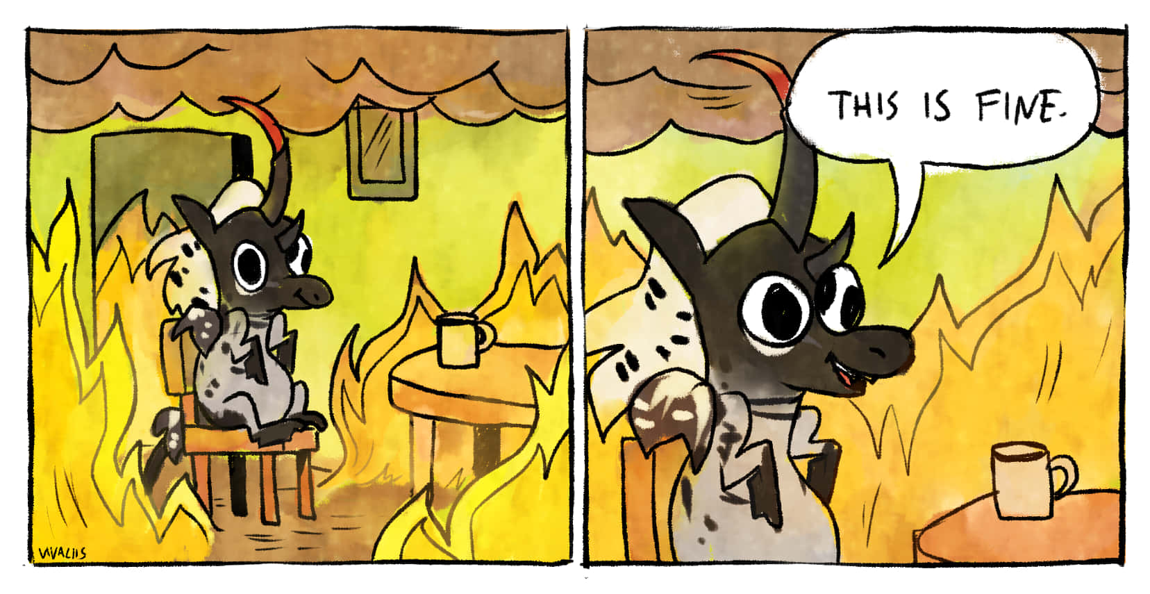 🔥 Free Download This Is Fine Wallpaper by @anthonyscott | WallpaperSafari