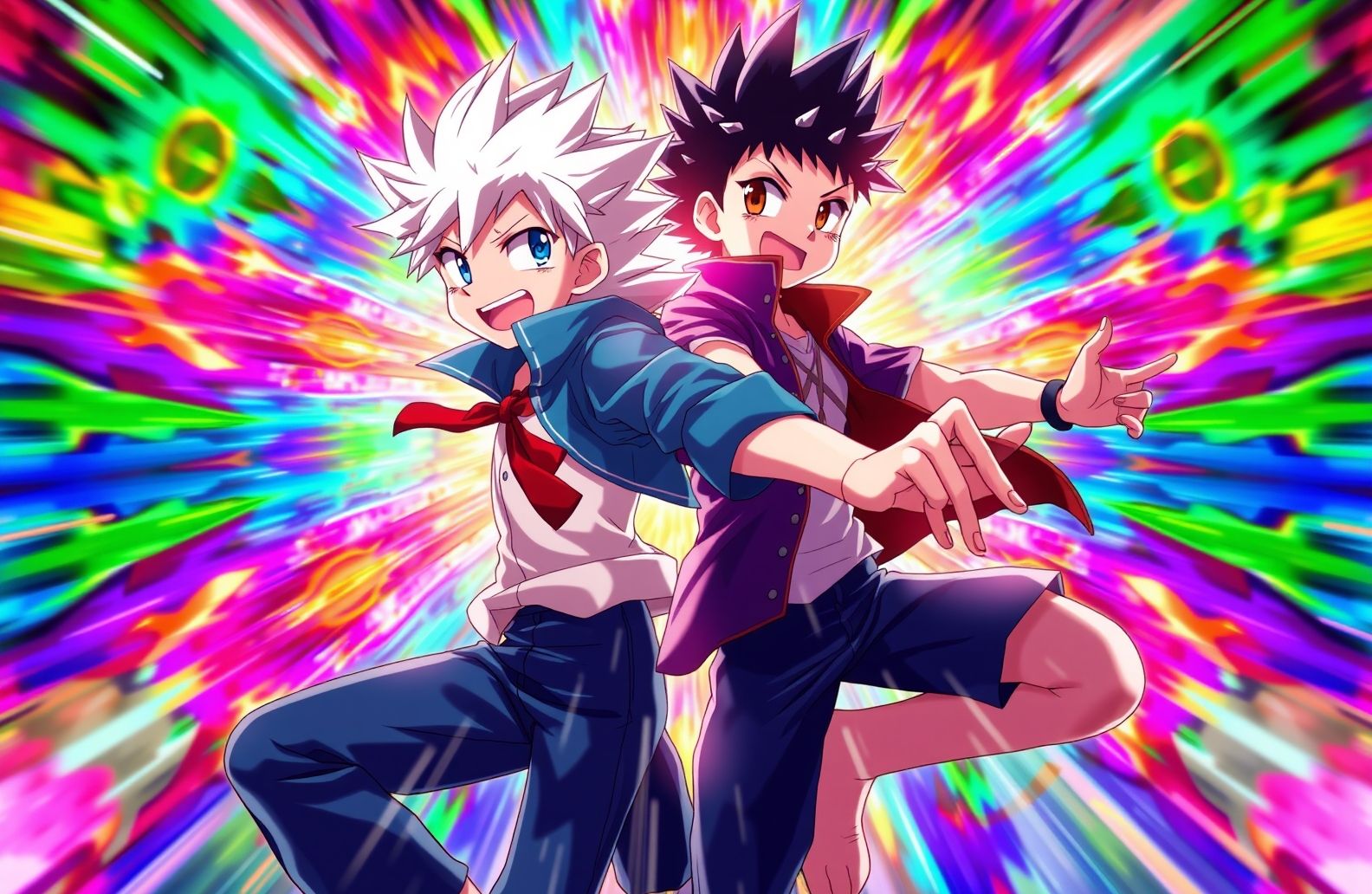 🔥 Free Download Gon And Killua Wallpaper by @amitchell | WallpaperSafari